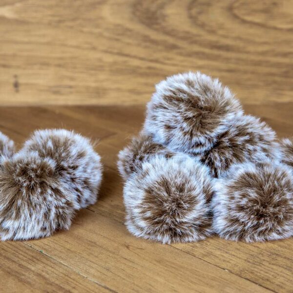 2 Pack Rabbit Fur & Feather Toy - Meowy Janes