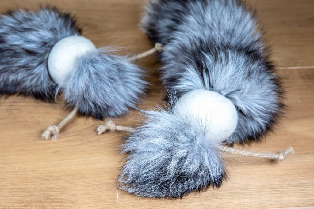 Fox Tail Realistic Kicker Toy - Meowy Janes