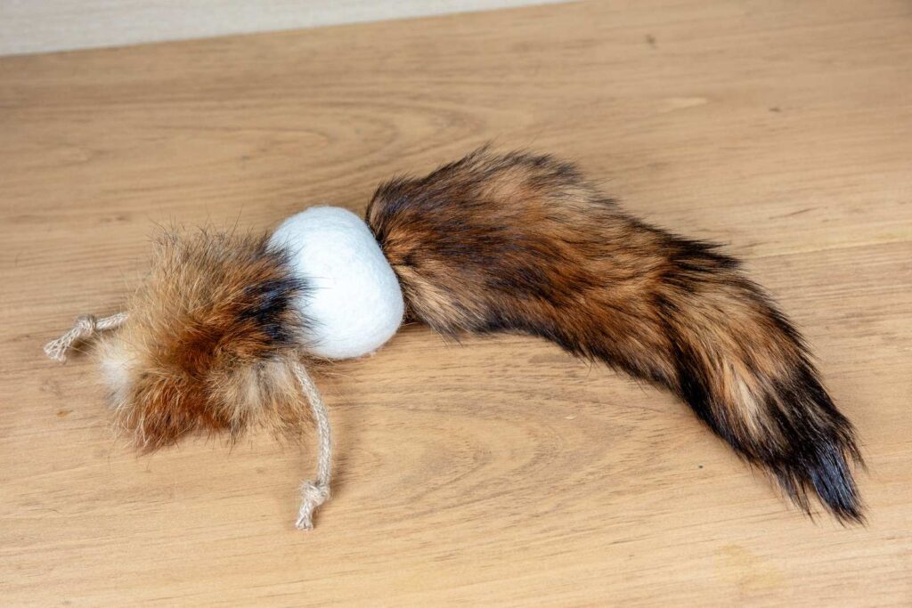 Fox Tail Realistic Kicker Toy - Meowy Janes